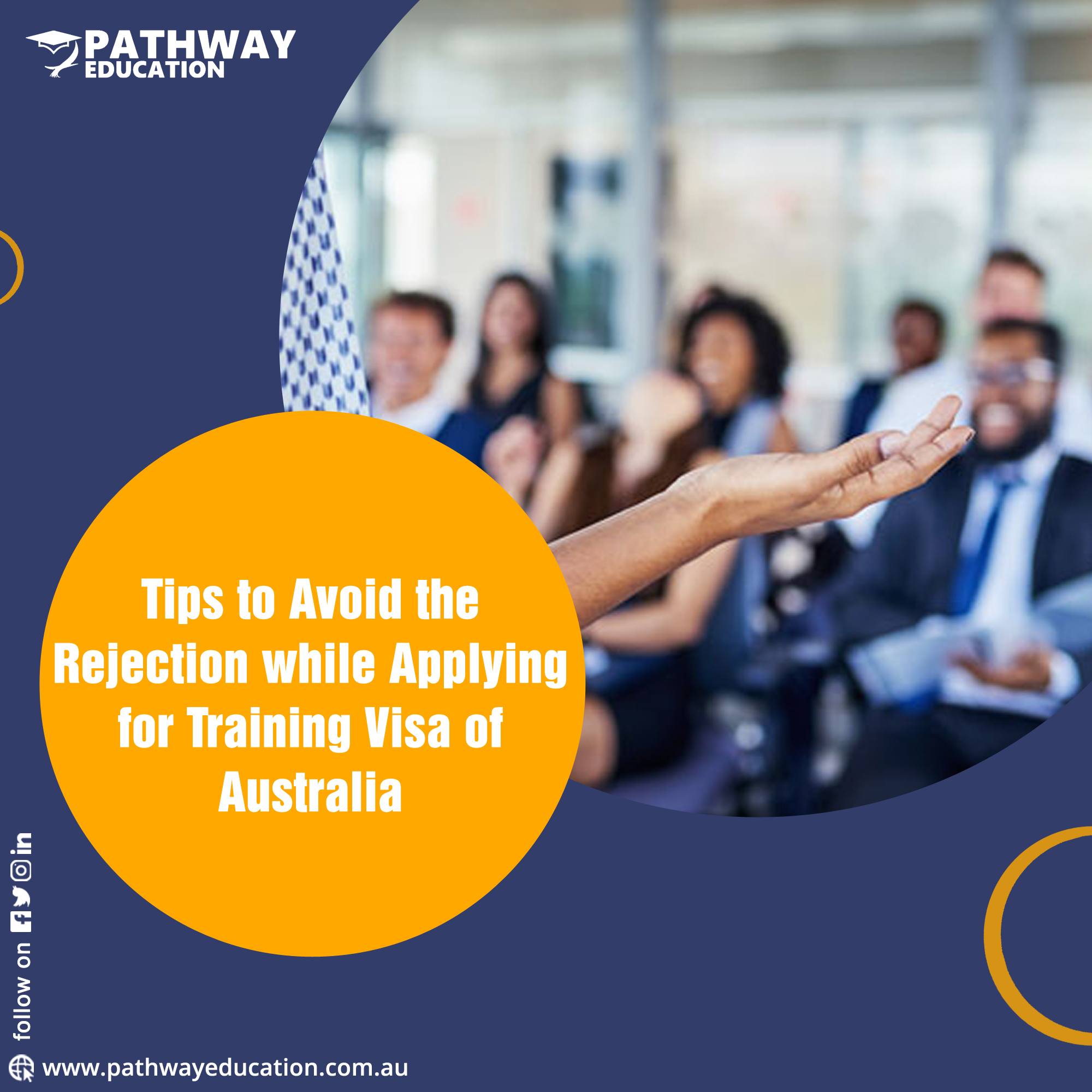 Training Visa of Australia while applying to avoid rejection